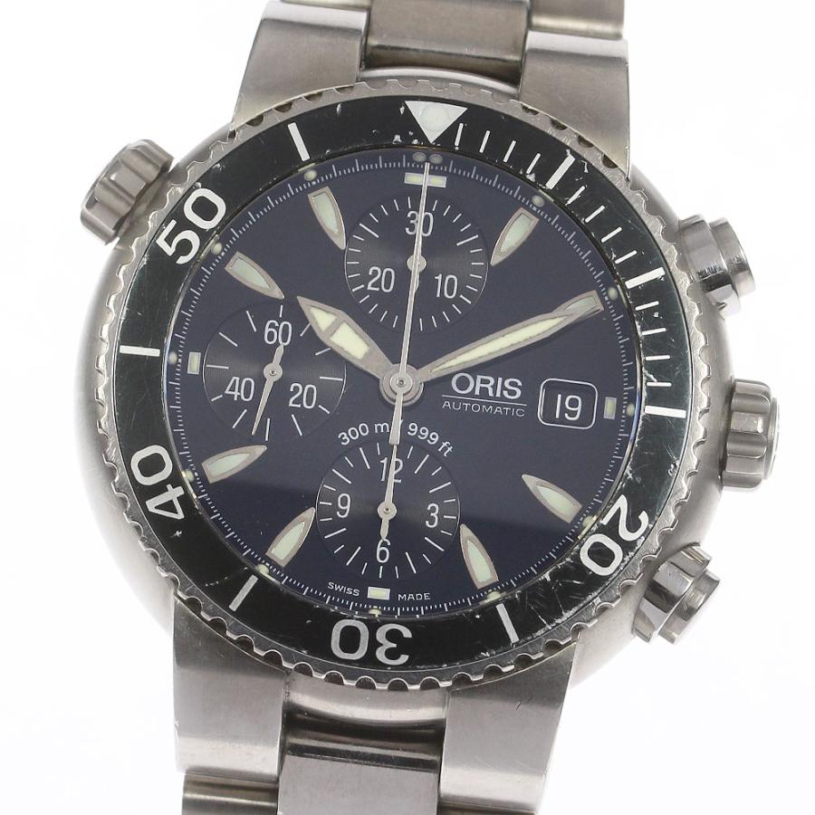 ★箱付き【ORIS】オリス TT1 ダイバーズ クロノグラフ デイト 7542 自動巻き メンズ_714544 | LINEブランドカタログ