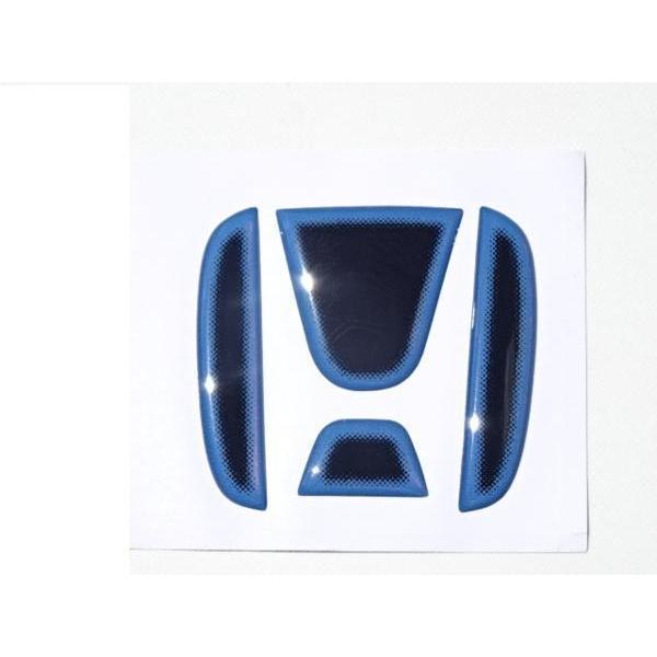 ホンダ ヒートエンブレムシート ブルー ストリーム RN6-9 | LINEショッピング