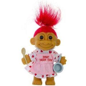 My Lucky Short Order Cook 6 Troll Doll - Red Hair ドール 人形 フィギュア | LINE ...