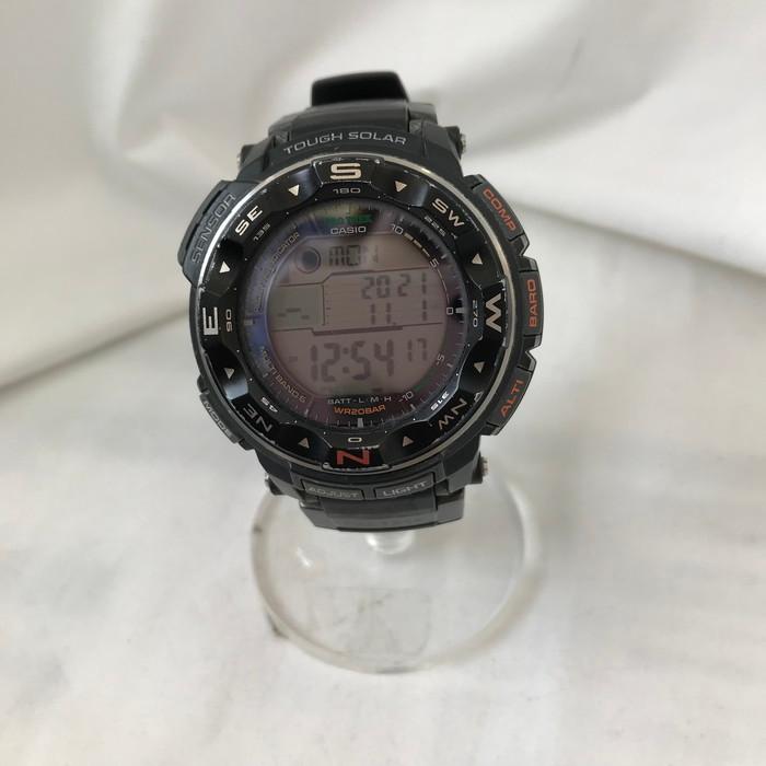 【中古】CASIO PRO TREX PRW-2500 メンズ腕時計 ソーラー 防水 ラバー [jgg] | LINEブランドカタログ