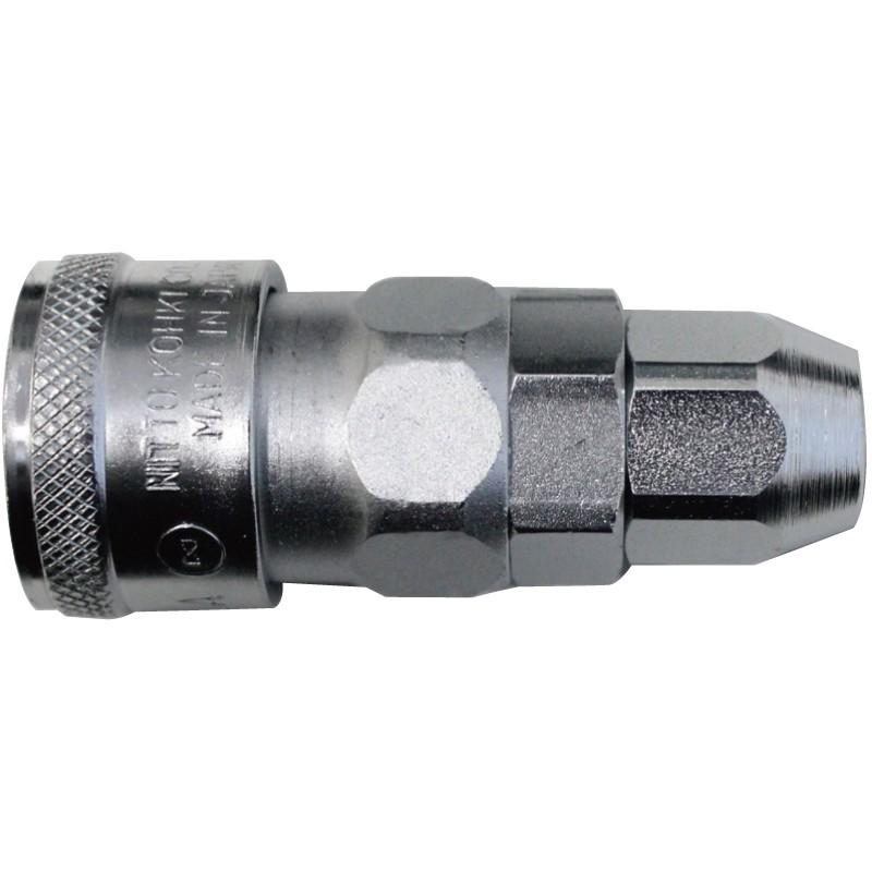 NITTO KOHKI 日東工器 鋼鉄/ニトリルゴム ウレタンホース用 ナットカプラ ソケット 6.5×10 65SN | LINEブランドカタログ