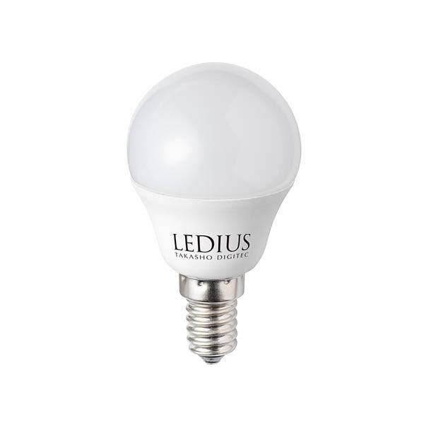 タカショー LEDIUS(レディアス) ローボルト用交換電球 ローボルトLED電球7型 クリプトン形 12V/24V対応 ホワイトタイプ E14口金 3.8W 電球色 415lm HMB ...