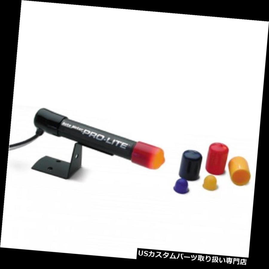 USタコメーター ライトメーター付きオートメーター3239ブラックユニバーサルミニPro-lite警告灯 Auto Meter 3239 ...