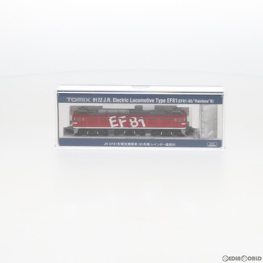 『新品即納』{RWM} 9172 JR EF81形電気機関車(95号機・レインボー塗装B) Nゲージ 鉄道模型 TOMIX(トミックス ...