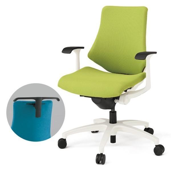 オフィスチェア 布張り ローバック 固定肘 ハンガー付 樹脂脚 イトーキ エフ チェア ITOKI KG-145GSH-W9 | LINEブランドカタログ