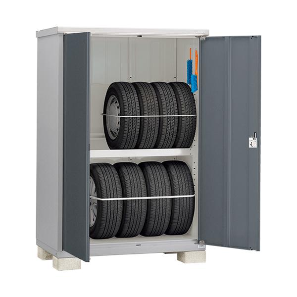 物置 屋外 イナバ物置 タイヤストッカー BJX-137ET お客様組立 エリア限定送料無料 チャコールグレー [製品5年保証] 収納 | LINEブランドカタログ