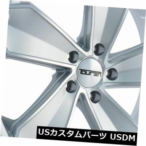ホイール 4本セット 20x10グロスシルバー加工ホイールTouren TR71 5x112 40（4個セット） 20x10 Gloss ...