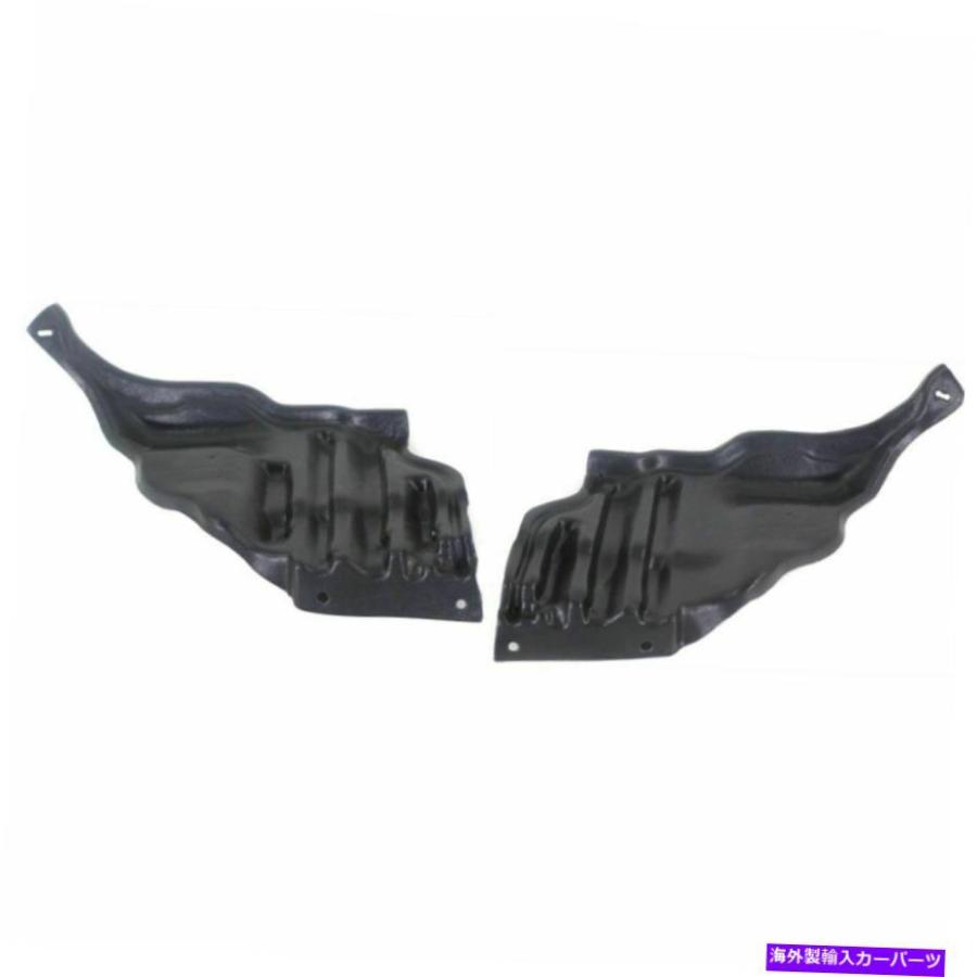 Engine Splash Shield 新規セット2リアLH＆RHのサイドエンジンスプラッシュシールドは、1995年から2000年レクサス ...