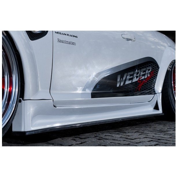 ウェーバースポーツ RX-8 SE3P 後期 サイドステップ FRP 未塗装 WEBER SPORTS ZENITH LINE MODEL ...