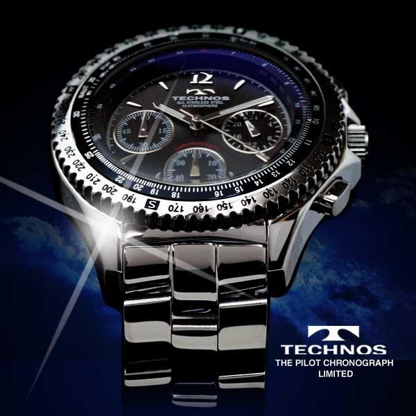 TECHNOS テクノス パイロット・クロノグラフ 限定モデル メンズ 腕時計 T4162SB 送料無料 | LINEブランドカタログ