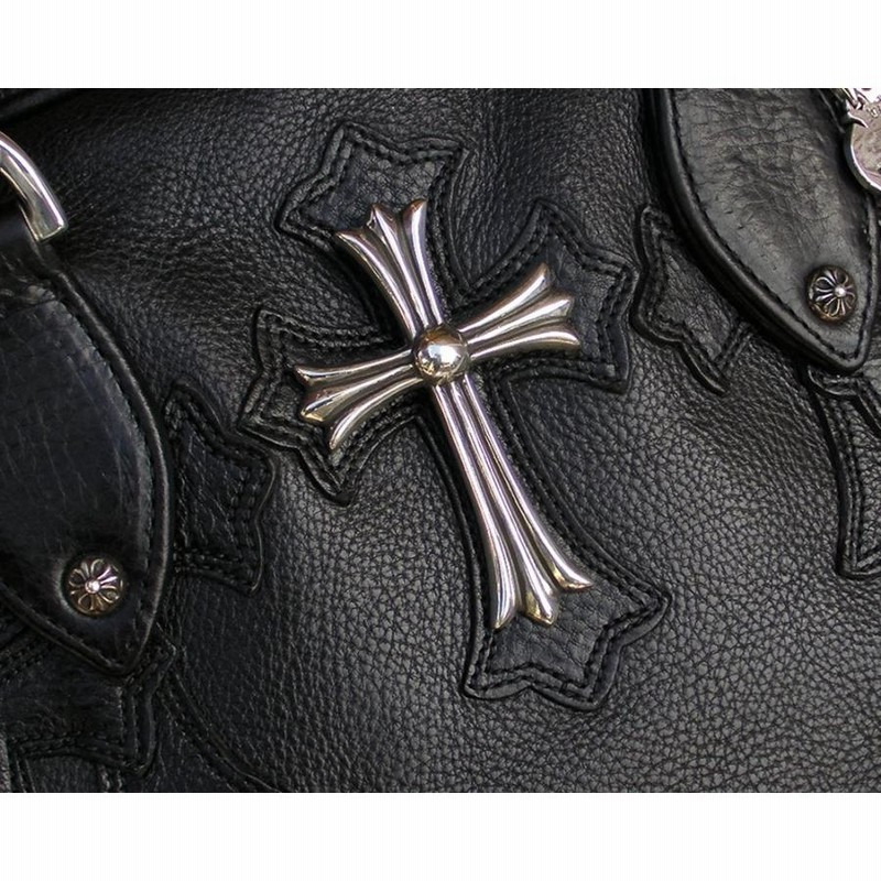 CHROME HEARTS MEDIUM GYM BAG クロムハーツ レザージムバッグ CHROME HEARTS MEDIUM GYM BAG クロムハーツ レザージムバッグ