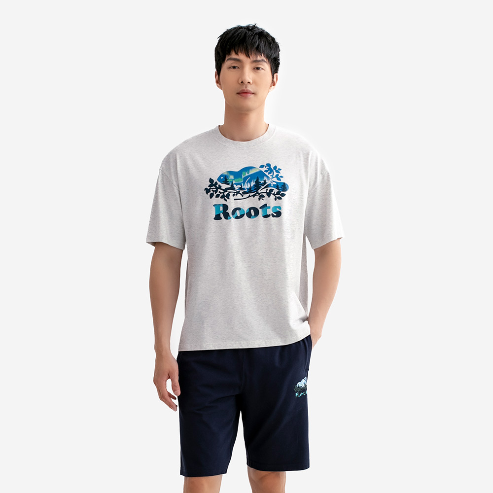Roots 男裝-NATURE IS MAGIC LOGO 短袖上衣推薦 | Roots Taiwan官方網站 | LINE購物