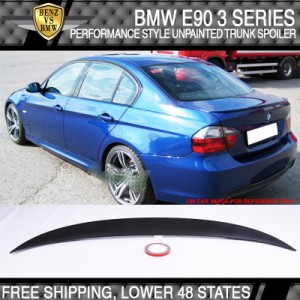 USパーツUSA在庫06-11 BMW 3シリーズE90パフォーマンスハイキックABSトランク・スポイラー | LINEブランドカタログ