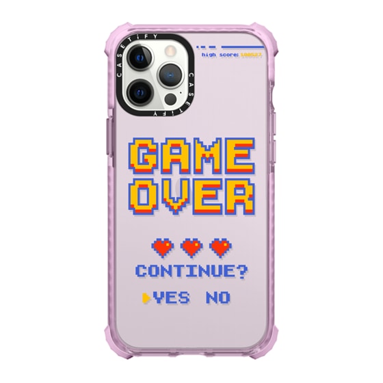 CASETiFY iPhone 12 Pro Max Ultra Impact Case - PIXEL GAME OVER推薦 ...