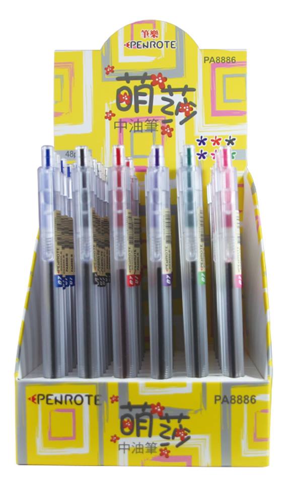 Penrote 筆樂 PA8886 萌莎中油筆 (0.7mm)推薦 | 台灣樂天市場 | LINE購物