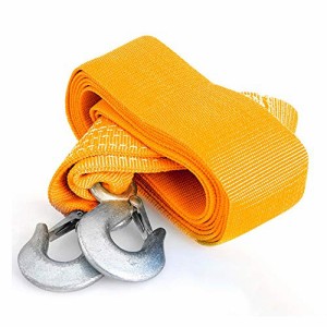 新品QDTD Automotive Ropes Tow Car Tow Belt Tow Strap 8 Tons 5 Meters Tow ...