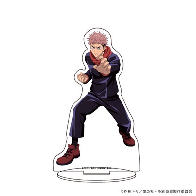 呪術廻戦 キャラアクリルフィギュア 01/虎杖悠仁[ACF-JJK-01] | LINEブランドカタログ