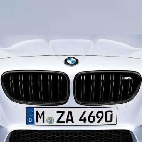 BMW純正 M Performance ブラック・キドニー・グリル（F10 M5） | LINEショッピング