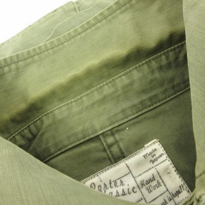 Porter Classic ポータークラシック P.C H/W MILITARY JACKET Porter Classic ポータークラシック P.C H/W MILITARY JACKET
