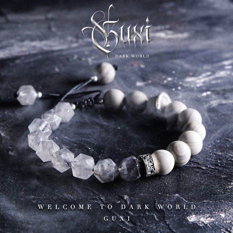 GUXI【眾神】原創水晶手鏈男生高級感情侶珠子手串 送男友小眾飾品推薦 | 台灣樂天市場 | LINE購物