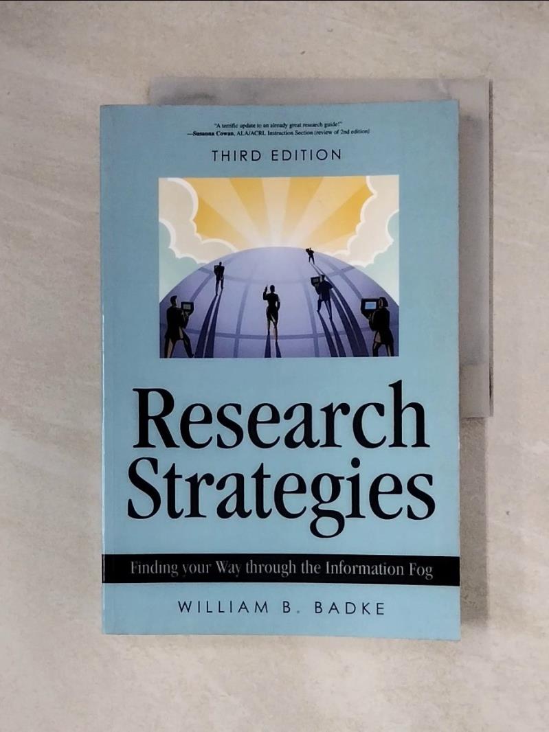 【書寶二手書T1／原文書_ZG5】Research Strategies: Finding Your Way Through the ...