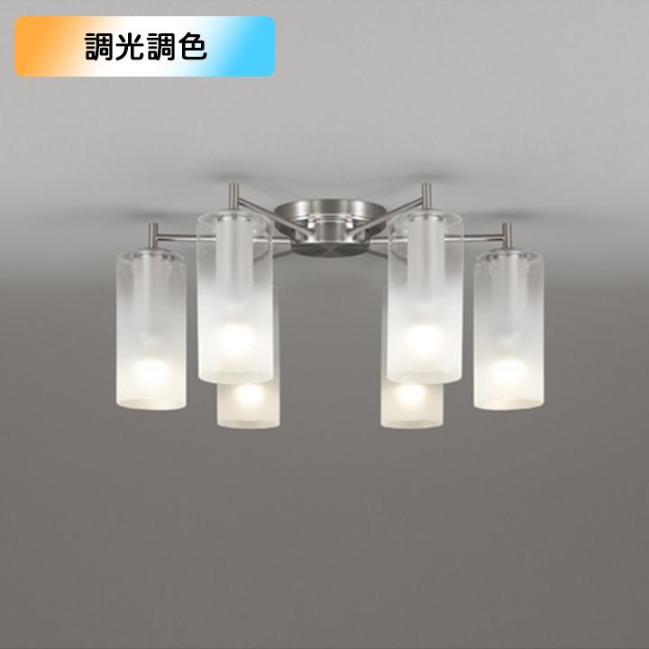 【OC257113BR】オーデリック シャンデリア 6畳 LED 電球色 昼光色 調色・調光器不可 コントローラー別売 ODELIC | LINEブランドカタログ