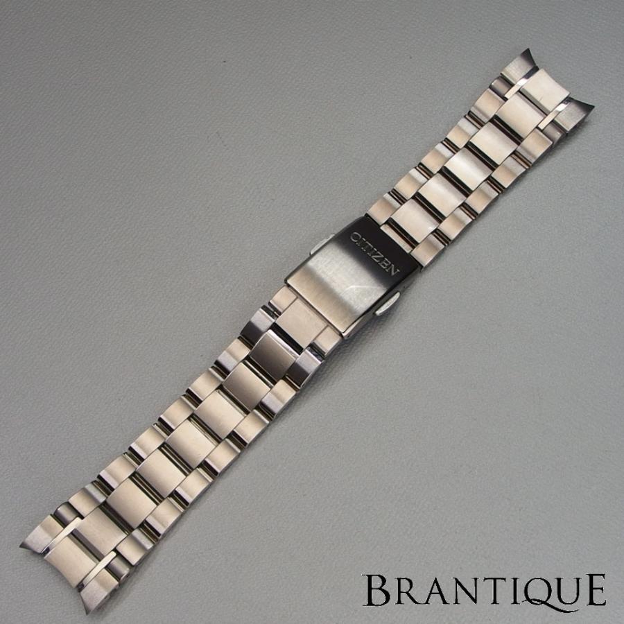 シチズン アテッサ対応 純正パーツ CITIZEN ATTESA SS ブレス 純正バックル 取り付け幅：22mm 全長：16cm メンズ 腕 ...