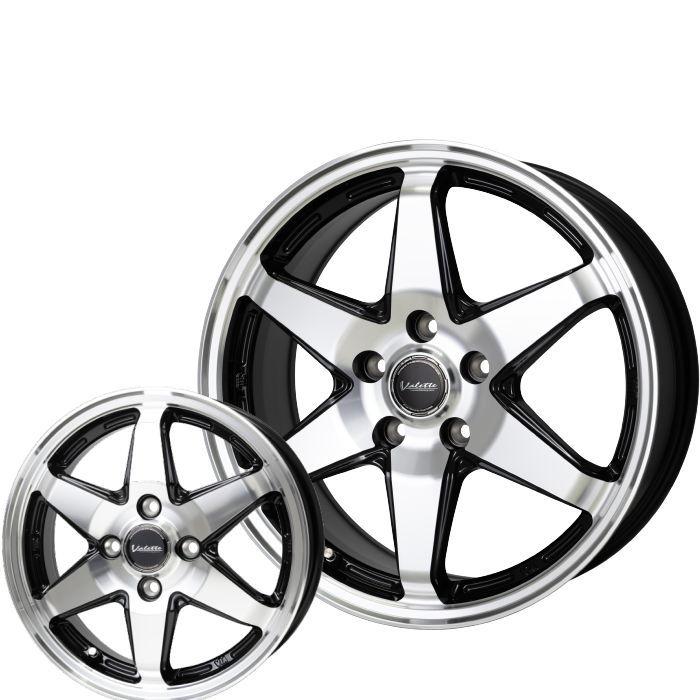 ナンカン NANKANG AW-1 175/65R15 ヴァレット アンクレイ ブラックポリッシュ 15インチ 5穴 114.3/100 6J ...