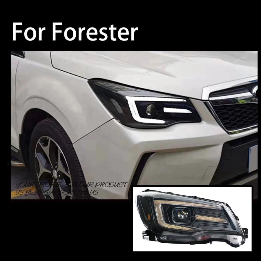 LED ヘッドライト フォレスター SJ5 SJG スバル '12-'18 SJ シーケンシャルウィンカー AOKEDING タイプC クリア | LINEブランドカタログ