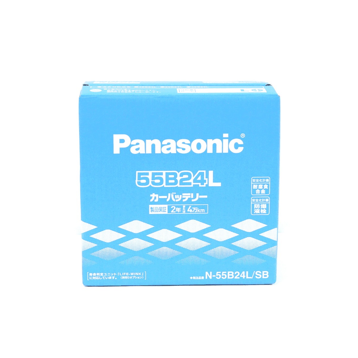 【在庫有・即納】 Panasonic/パナソニック 国産車バッテリー SBシリーズ N-55B24L | LINEブランドカタログ