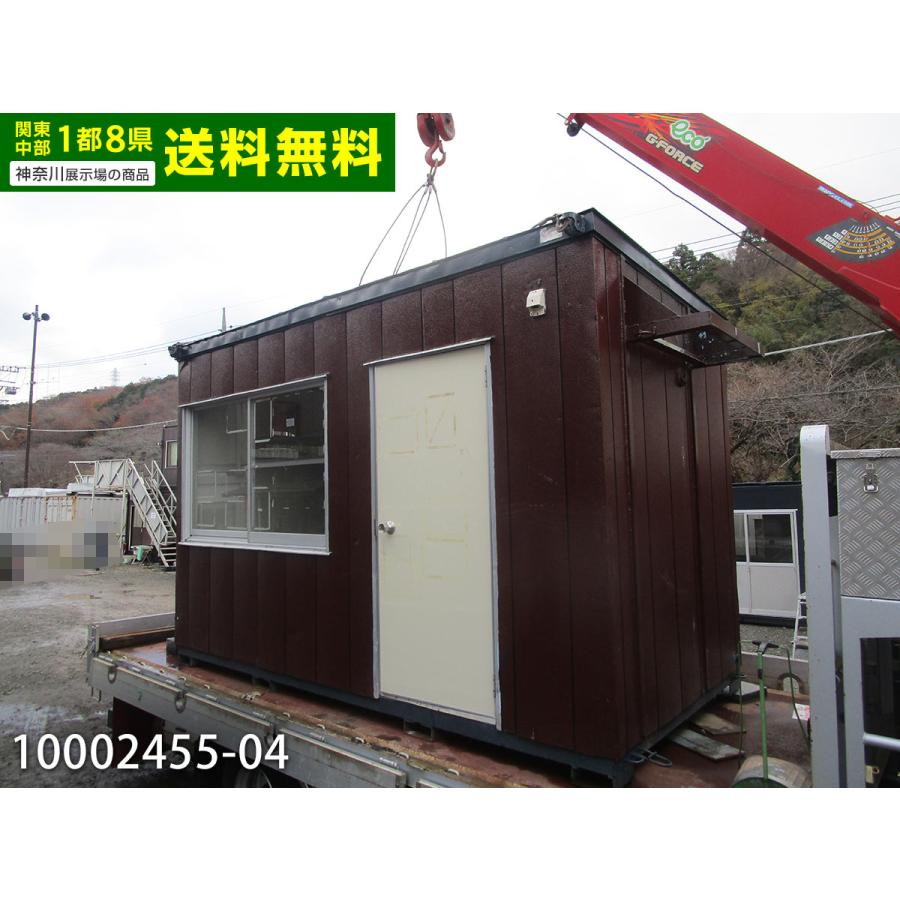 中古ユニットハウス 中古プレハブ 中古コンテナ 2坪 3.6m 4.1帖 6.7平米 スーパーハウス バイクガレージ 事務所 10002455-04 | LINEブランドカタログ