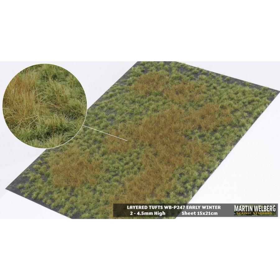 剥離タイプ(牧草地) 冬 全高4.5mm ：マルティン・ウエルベルク ノンスケール WB-P247 | LINEブランドカタログ
