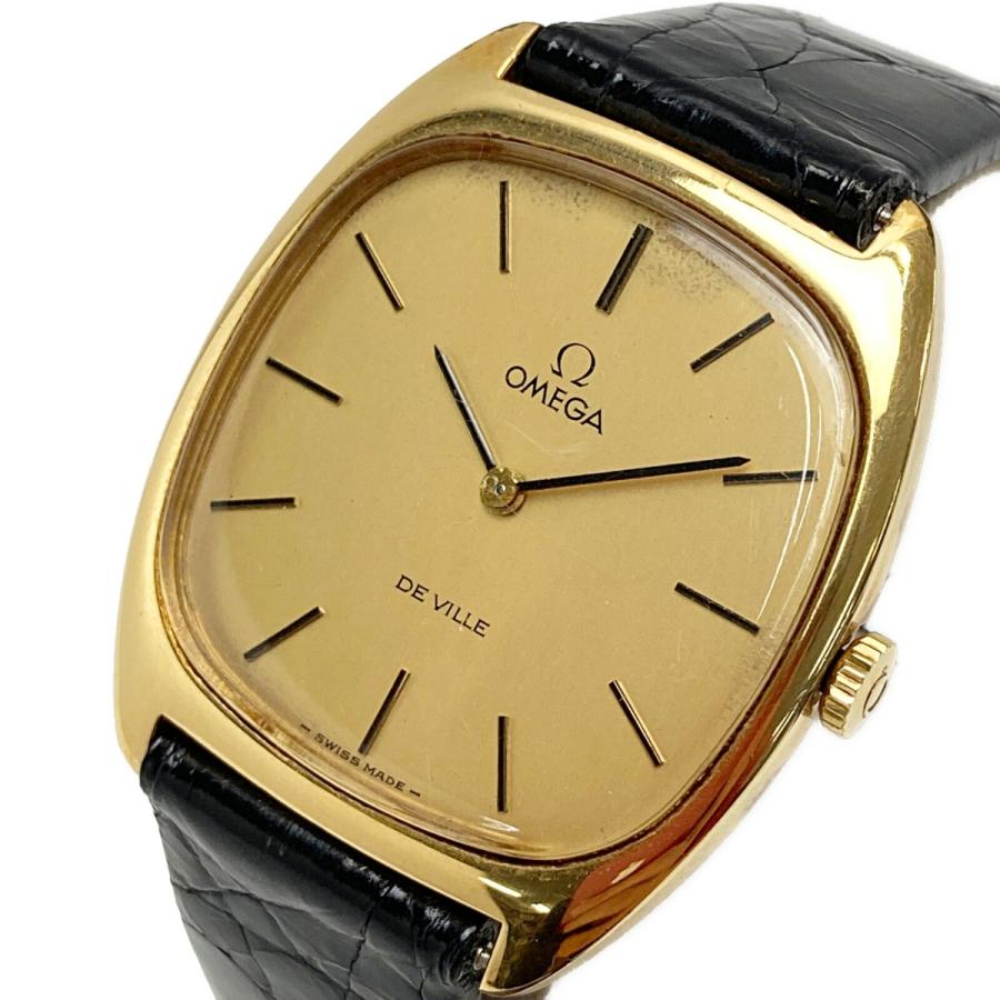 OMEGA オメガ DE VILLE 手巻き腕時計 Ref:111.0139 Cal:625 ゴールド メンズ ヴィンテージ 傷や汚れあり | LINEブランドカタログ