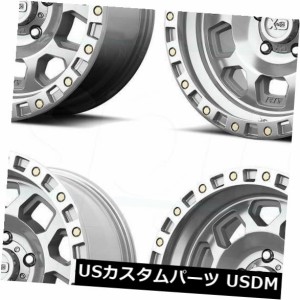 ホイール 4本セット 4-新しい18インチXD XD132 RG2ホイール18x9 6x5.5 / 6x139.7 0マシンリム 4-Ne ...