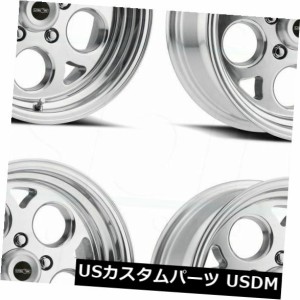 ホイール 4本セット 15x8ポリッシュドホイールVision 561 Sport Mag 5x4.75 0（4個セット） 15x8 Po ...