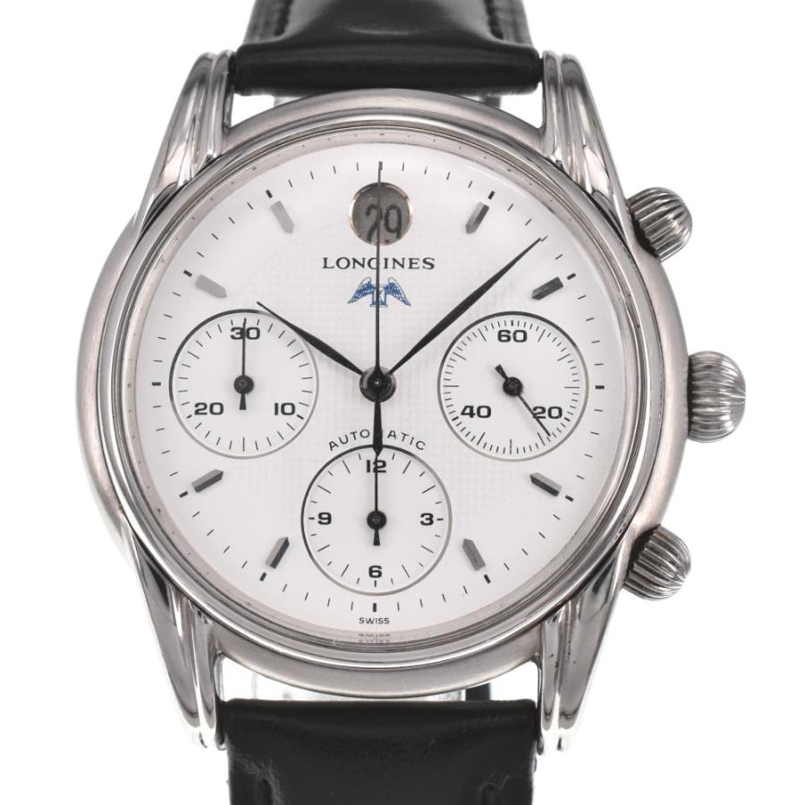 ロンジン LONGINES L4.661.4 モニュメント クロノグラフ 自動巻き メンズ 良品 J#123175 | LINEブランドカタログ