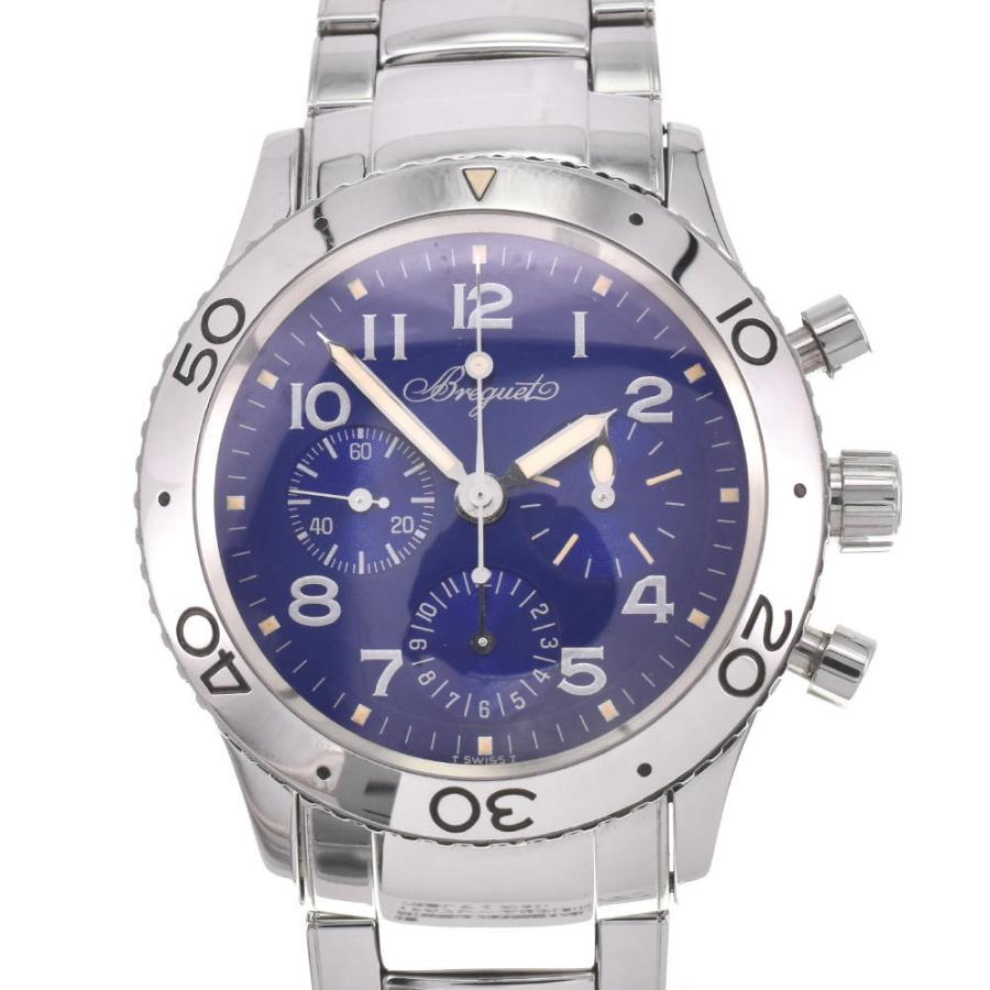 ☆良品【Breguet】ブレゲ アエロナバル タイプXX 3807ST/J2/SW9 Cal.582 自動巻き メンズ E#112001 ...