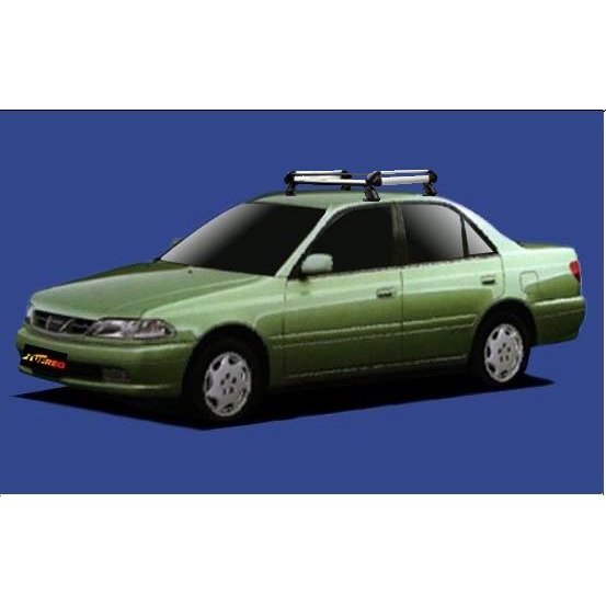 【カリーナセダン専用ルーフキャリア】セイコウ タフレック ル−フキャリア Hシリーズ H8.8〜H13.12 AT/ST/CT 全車 HE22B1 | LINEショッピング