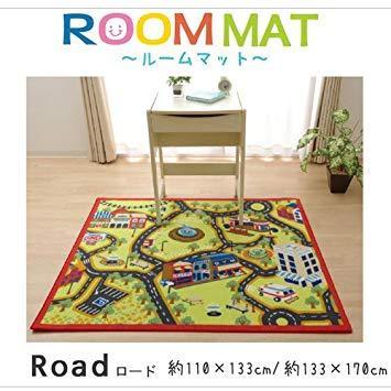 イケヒコ・コーポレーション デスクカーペット 男の子 『ロード』 110×133cm | LINEショッピング