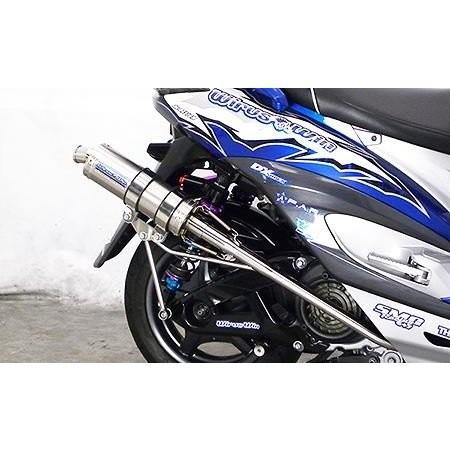 シグナスX（3型）台湾 SE465-1MS（O2センサー装着車） FP4 STレーシングマフラー ウイルズウィン（WirusWin ...