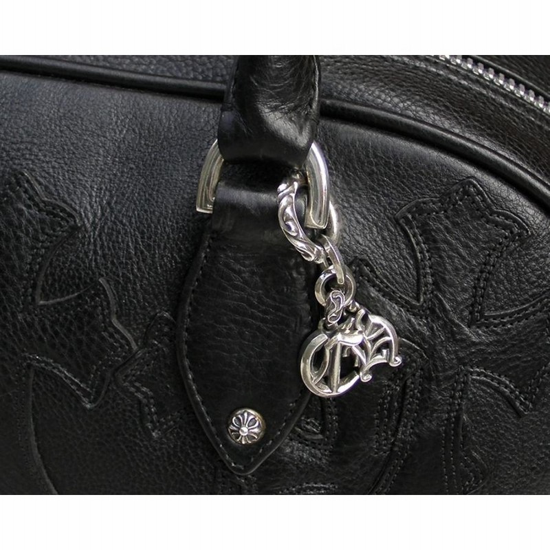 CHROME HEARTS MEDIUM GYM BAG クロムハーツ レザージムバッグ CHROME HEARTS MEDIUM GYM BAG クロムハーツ レザージムバッグ