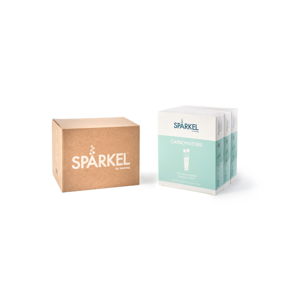 【加拿大Sparkel 】舒沛可 萬用電動氣泡水機專用氣泡粉 180入推薦 | 特力屋 | LINE購物