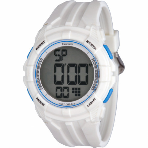 ティースポーツ 10気圧防水TS-D317-WT TSD317 WT 陸上/ランニング 時計 T-SPORTS FREE | LINEブランドカタログ