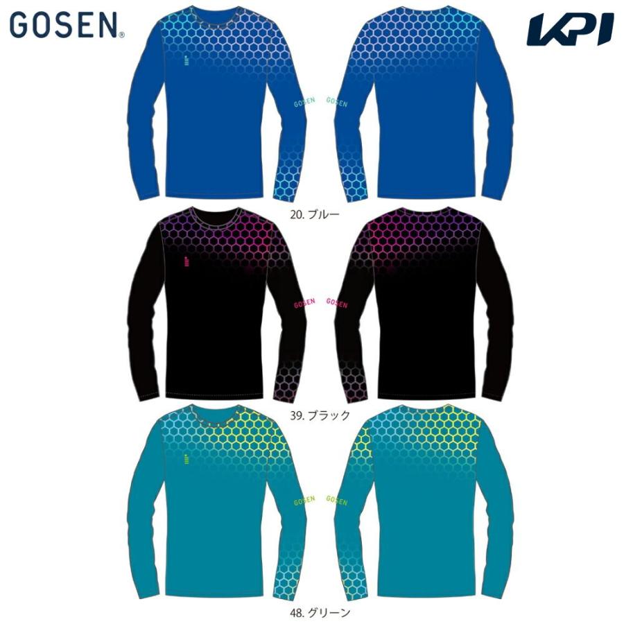 ゴーセン GOSEN テニスウェア ユニセックス 昇華ロングスリーブTシャツA 2022秋企画 JPT18 2022FW | LINEブランドカタログ