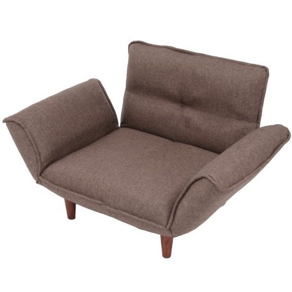 CELLUTANE A282p-561BR ダリアンブラウン 和楽 カウチソファ 日本製 14段 リクライニング 一人掛け メーカー直送 通販 LINEポイント最大0.5%GET | LINE ...