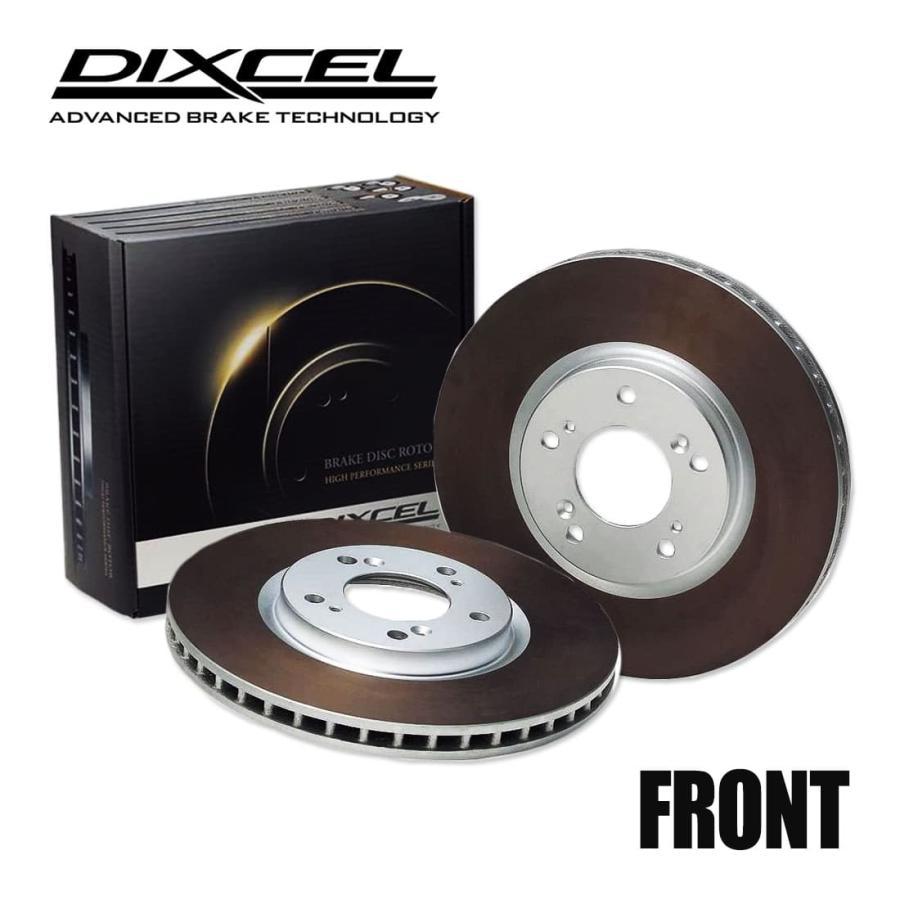 DIXCEL ディクセル ブレーキローター HD フロント 左右 JAGUAR/DAIMLER F TYPE 2.0 TURBO J60XB 0514945 | LINEブランドカタログ