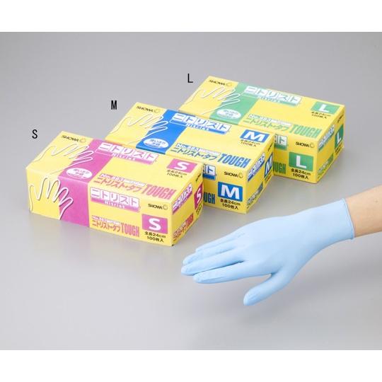 ショーワグローブ8-1052-44ニトリスト・タフパウダーフリーブルーM100枚入【箱】(as1-8-1052-44) | LINEブランドカタログ