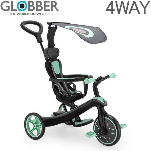 グロッバー Globber エクスプローラー トライク 4in1 三輪車 キッズ キックバイク 3輪 子供 誕生日 通販 LINEポイント最大 ...