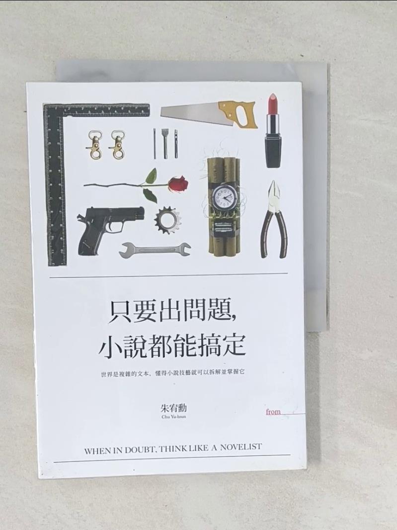 【書寶二手書T1／文學_TN1】只要出問題，小說都能搞定_朱宥勳推薦 | 台灣樂天市場 | LINE購物