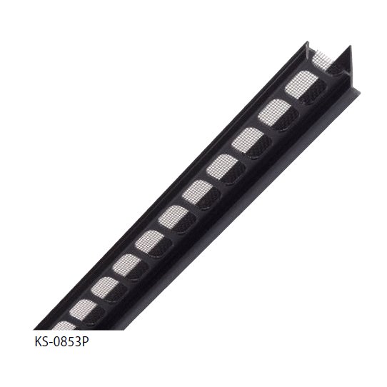 キョーワナスタ KS-0853P 軒天換気口 樹脂／ロングタイプ 20本 ブラック L＝1820mm ※※沖縄・離島配送不可 | LINEショッピング